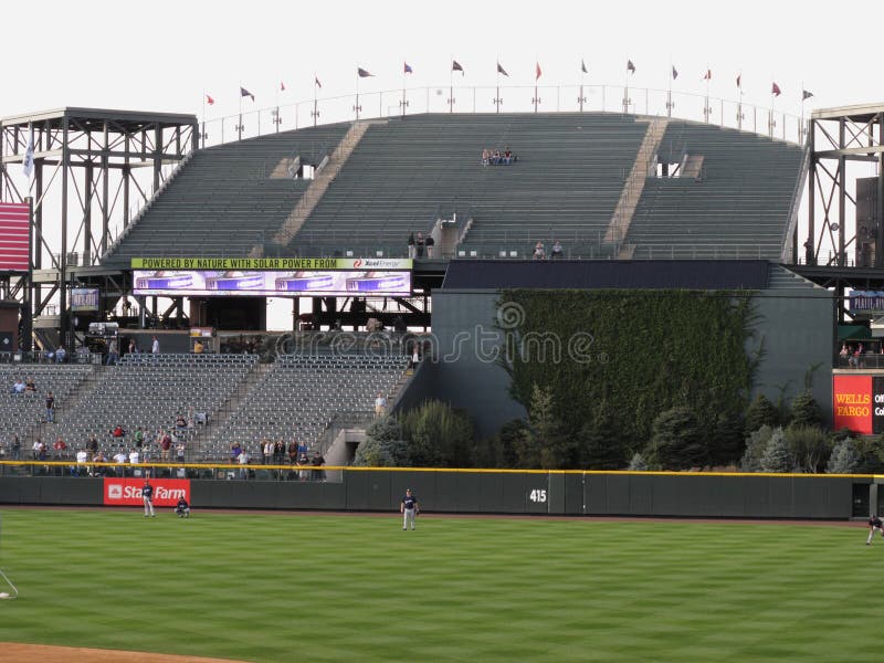 Coors Field Rock Pile - Colorado Rockies Editorial Photography - Image ...