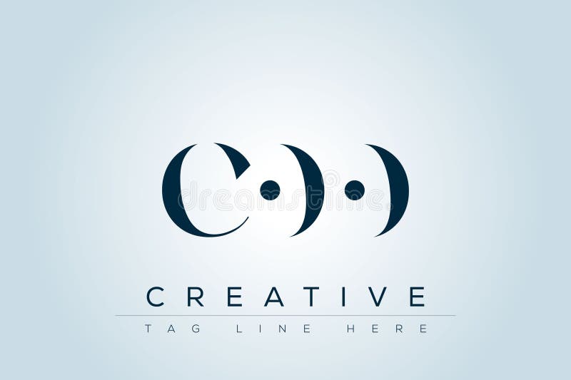 COO abstract letter logo stock vector. Illustration of modern - 363286419