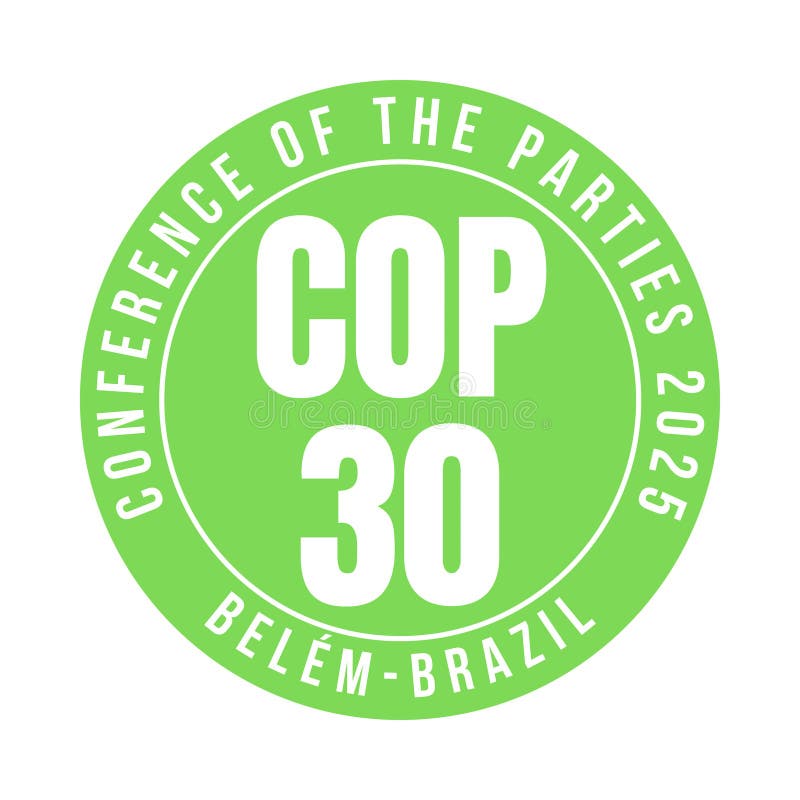 COP 30 in Belem Brazil Symbol Stock Illustration - Illustration of ...