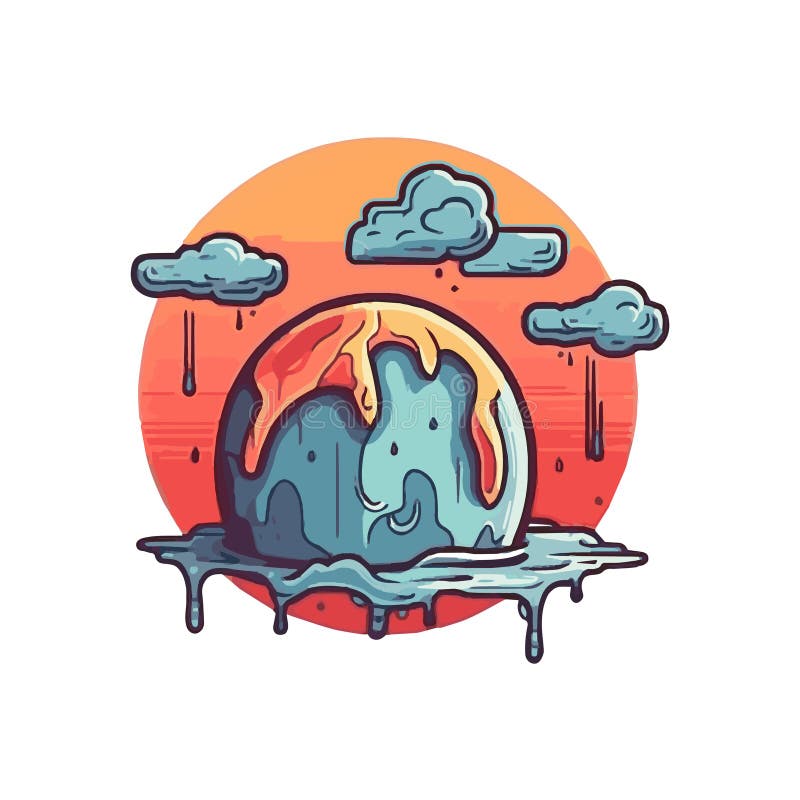 COP 28 Climate Crisis Vector Logo Stock Illustration - Illustration of ...