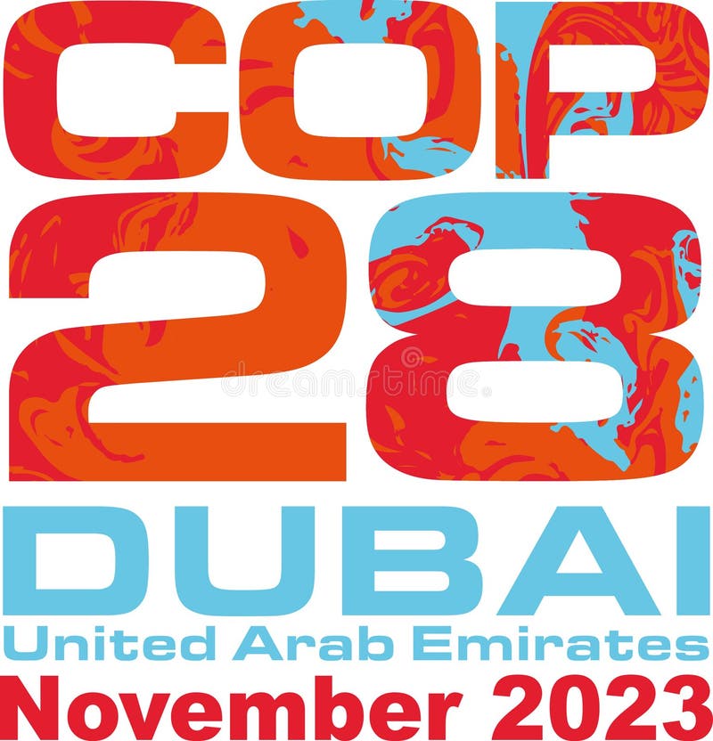 COP28 UAE. International Climate Summit Banner Editorial Stock Image ...