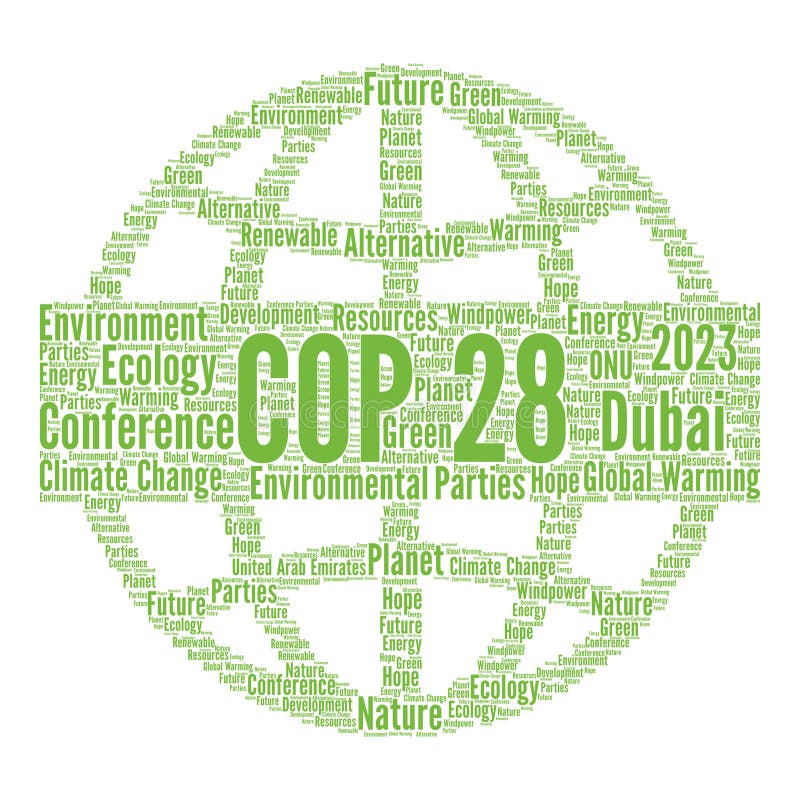 COP28 UAE. United Nations Climate Change Conference Stock Illustration ...