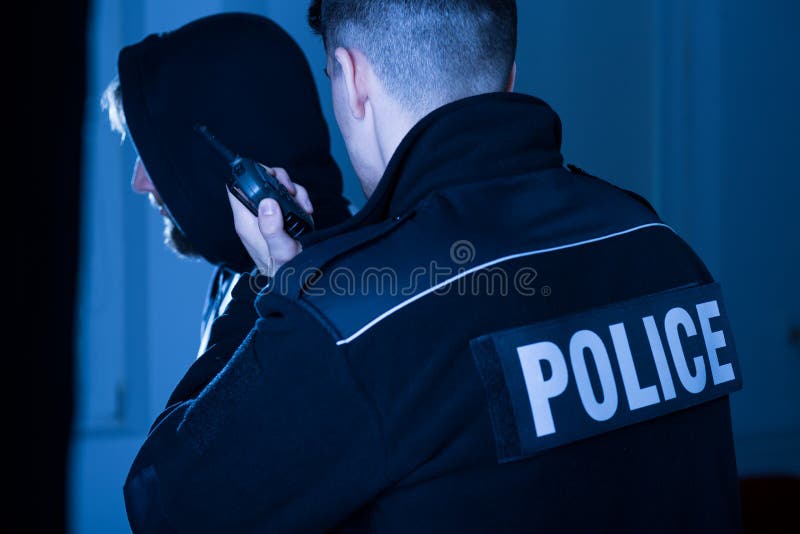 Professional Police Officer Stock Photo - Image of lifestyle ...