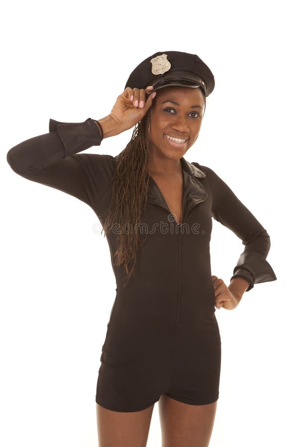 African Woman Police Hat Stock Photos - Free & Royalty-Free Stock ...
