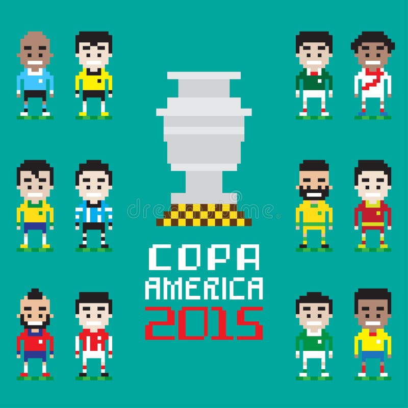 Copa America 2015 editorial stock photo. Illustration of international ...