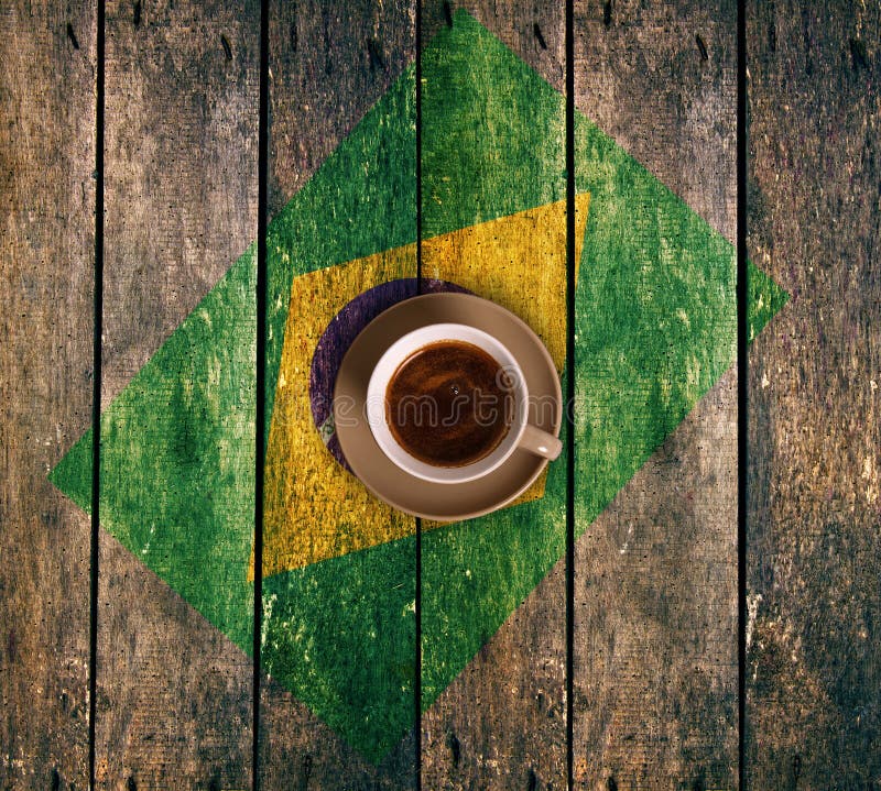 Café y bandera foto de archivo. Imagen de bandera, café - 57396688