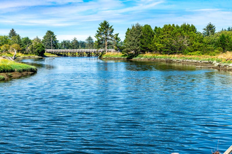 Copalis River Brdige 2 stock photo. Image of architecture - 331146436