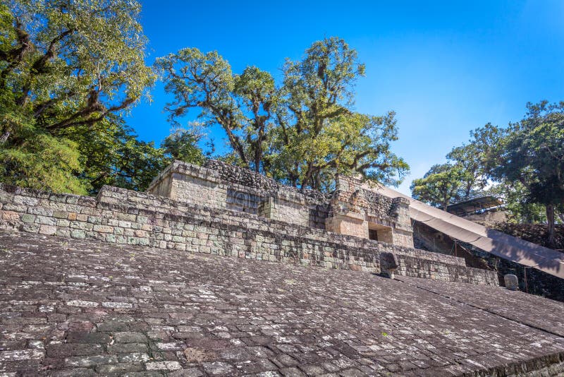 Copan Ruinas stock image. Image of copan, architecture - 85052513