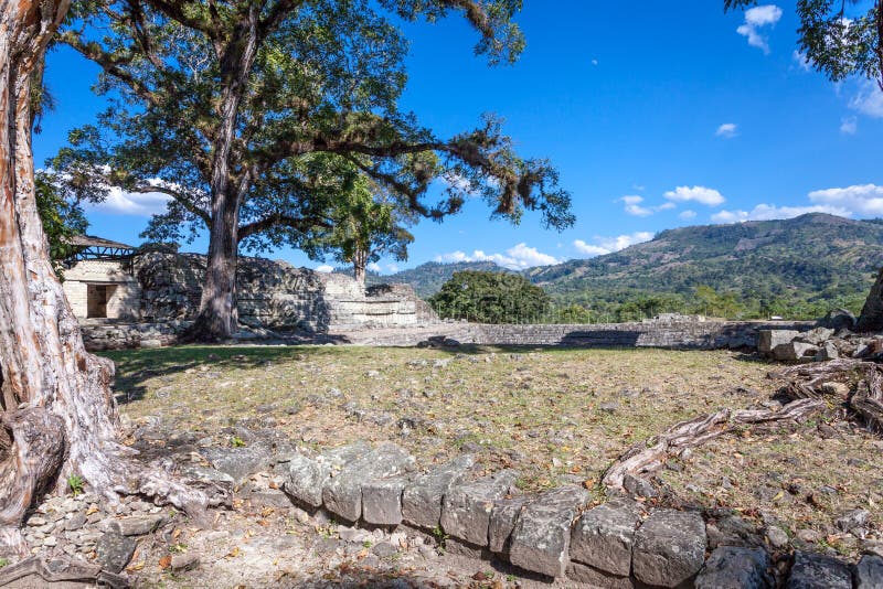 Copan Ruinas stock photo. Image of precolumbian, plaza - 85058694
