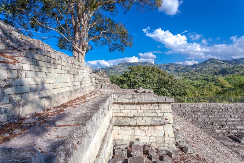 Copan Ruinas stock image. Image of heritage, archaeology - 85062997