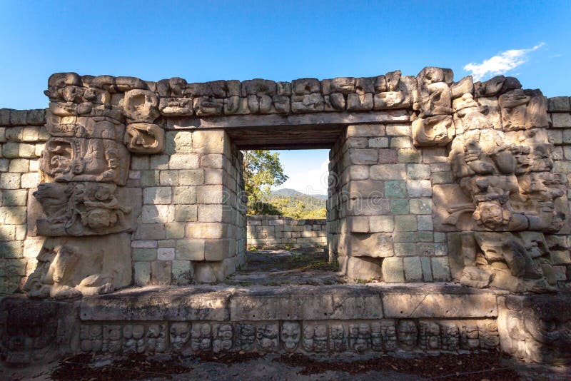 Copan Ruinas stock image. Image of horizontal, heritage - 85067351