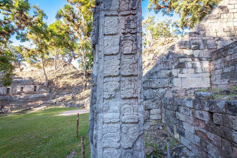 Copan Ruinas stock photo. Image of ruin, america, ancient - 85075416