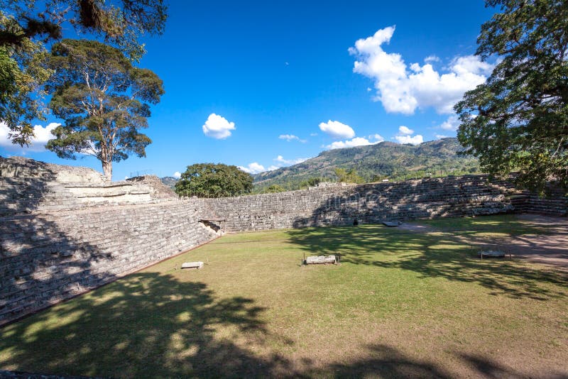 Copan Ruinas stock photo. Image of copan, heritage, archaeological ...