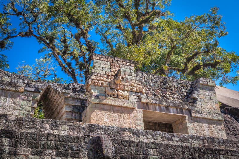 Copan Ruinas stock image. Image of heritage, plaza, civilization - 85085273