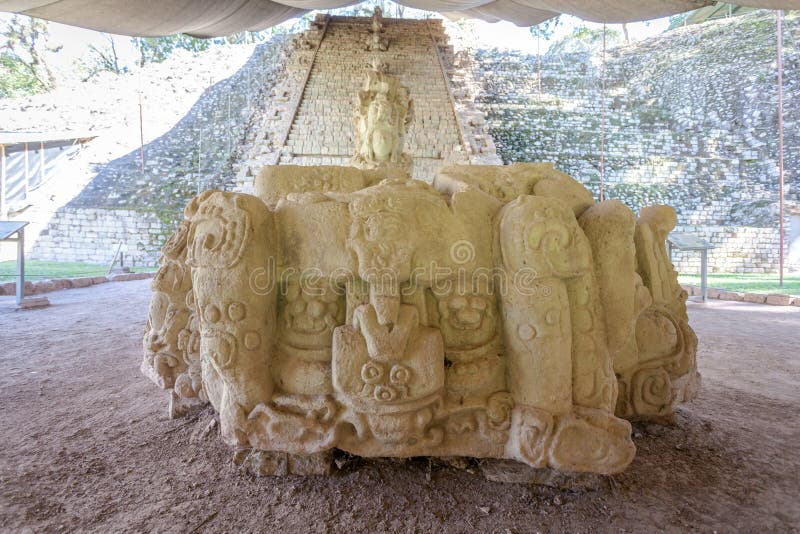 Copan Ruinas stock image. Image of copan, archaeological - 85087189