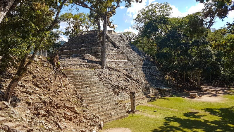 Copan Ruinas stock image. Image of heritage, plaza, civilization - 85085273