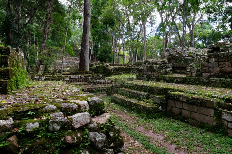 Copan Ruins Archeological Site, Honduras Stock Photo - Image of culture ...