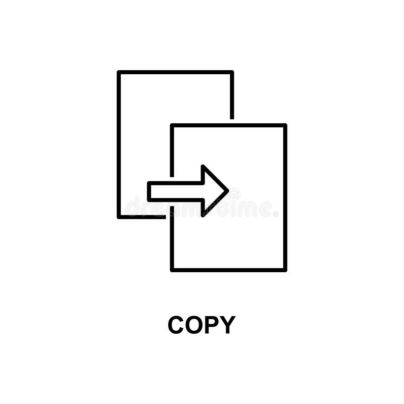 Cope Sign Icon. Element of Simple Web Icon with Name for Mobile Concept ...