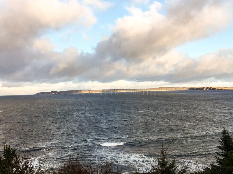 Copeland Islands in December Editorial Stock Image - Image of seascape ...