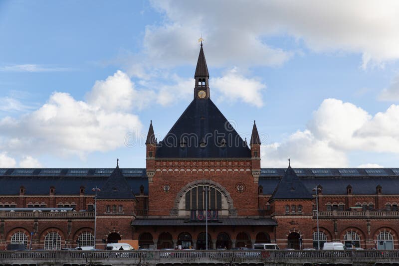 Copenhagen Central Station, Denmark Editorial Stock Image - Image of ...