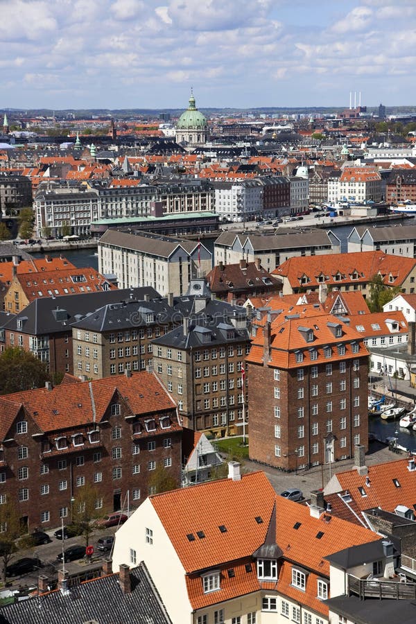 Copenhagen City from Above. Copenhagen. Denmark Stock Image - Image of ... Copenhagen City from Above. Copenhagen. Denmark Stock Image - Image of ...