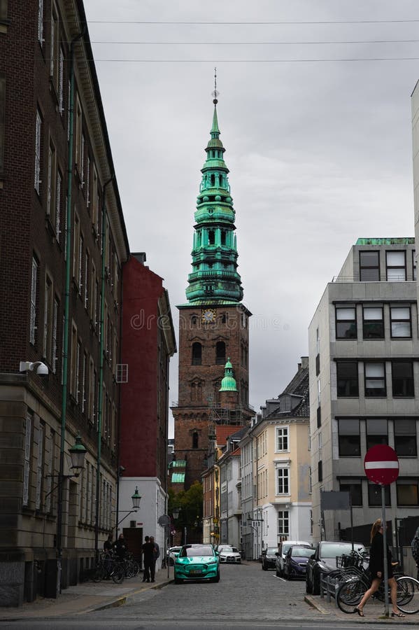Copenhagen City Center editorial image. Image of city - 256221790