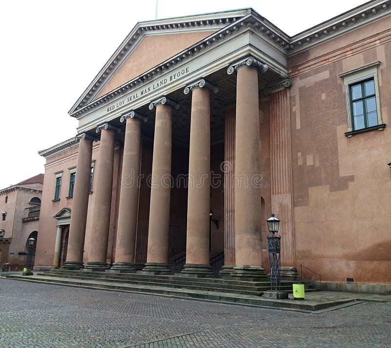 Copenhagen Courthouse stock image. Image of legal, steps - 161894395