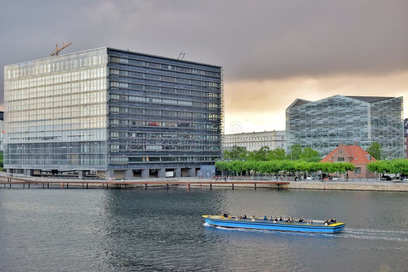 Copenhagen, Denmark. August 28, 2024. Copenhagen Cityscape Editorial ...