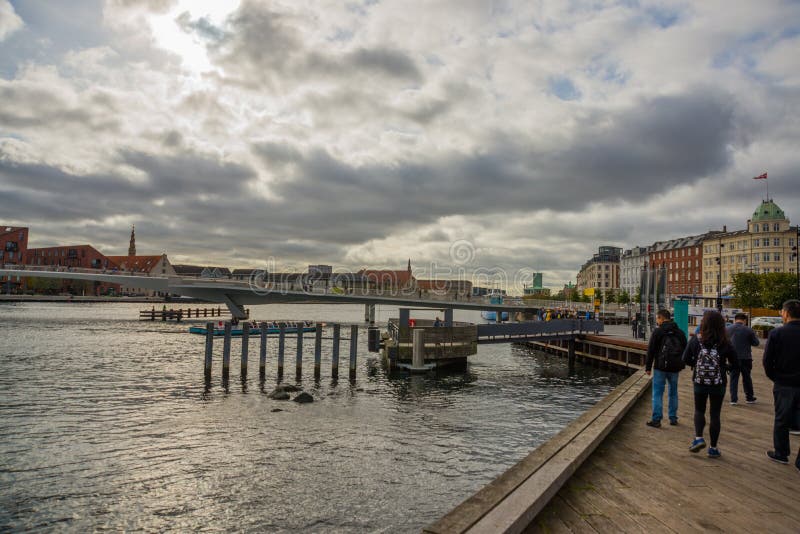 COPENHAGEN, DENMARK: Beautiful Panoramic View from the Waterfront To ...