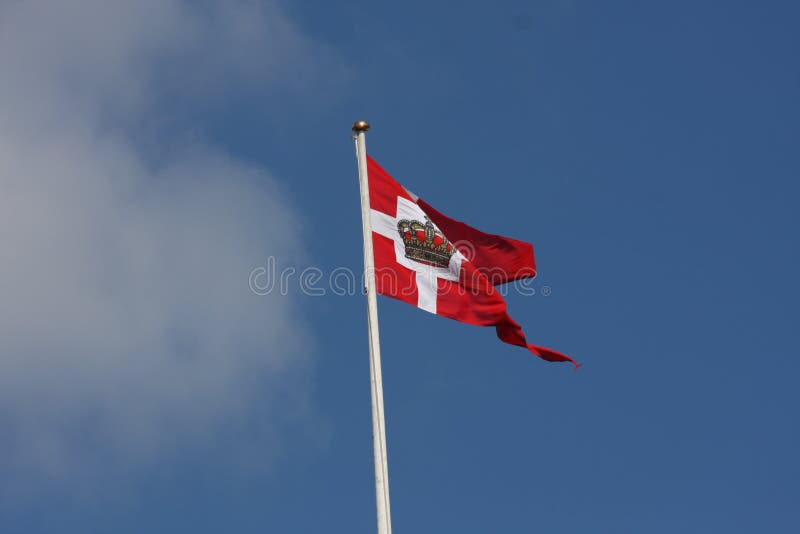 Copenhagen in Denmark. Flag Stock Photo - Image of denmark, european ...