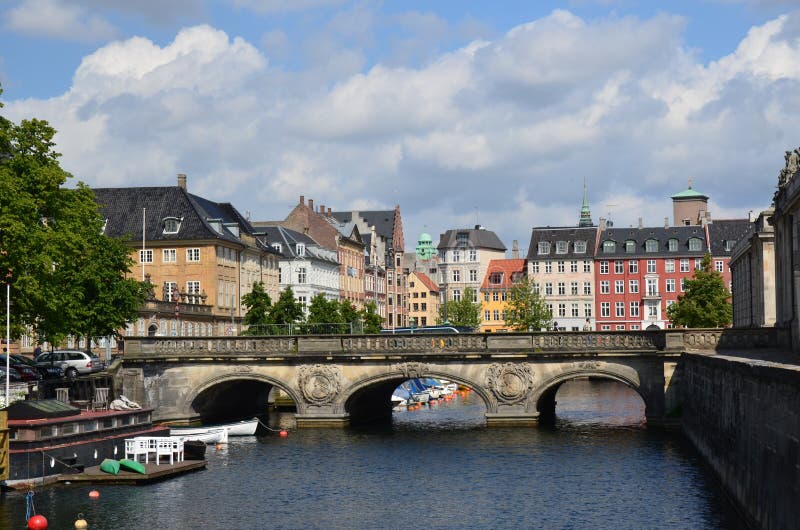 Copenhagen (Denmark) on JUNE 2012 Stock Photo - Image of city, capital ...