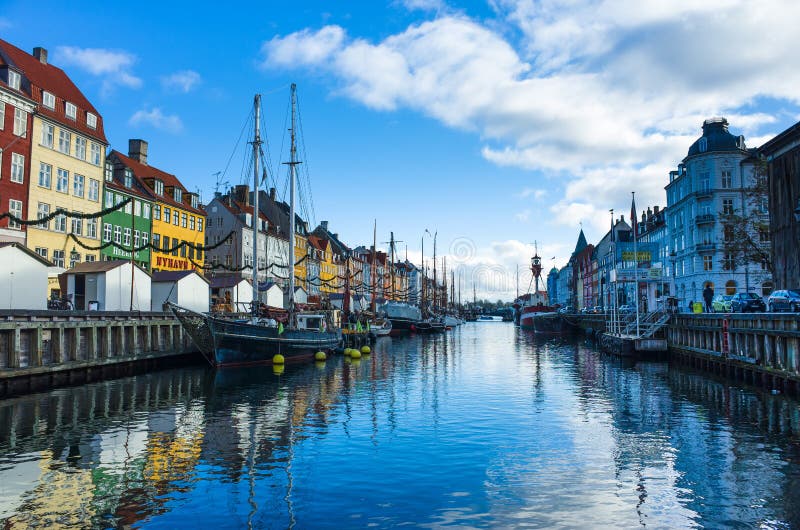 Copenhagen Denmark editorial stock photo. Image of beautiful - 81584303