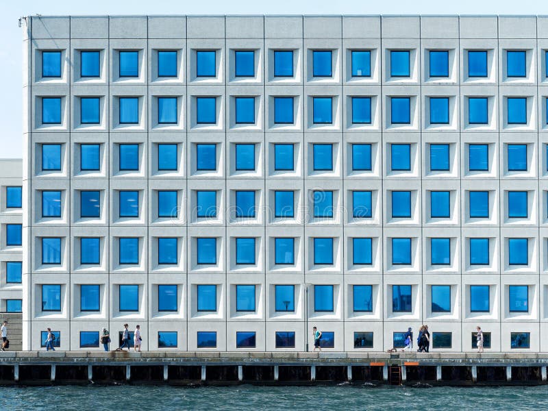 Copenhagen Denmark Modern Office Building Editorial Image - Image of ...