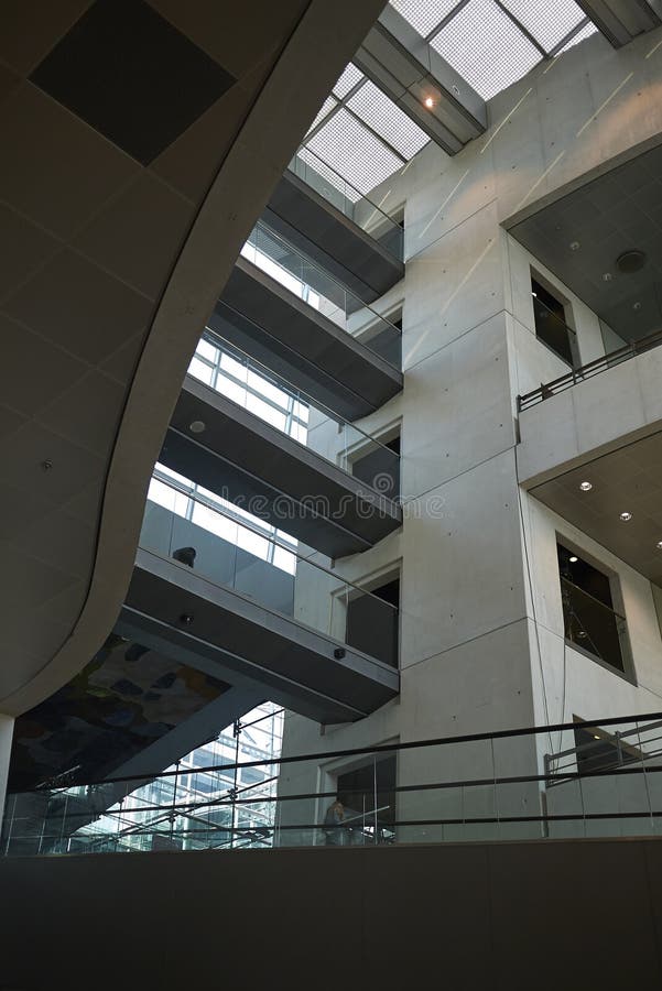 View of the Royal Library editorial stock photo. Image of design ...