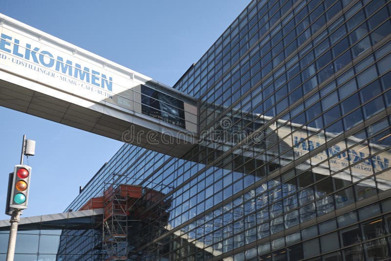 View of the Royal Library editorial photo. Image of black - 131984461