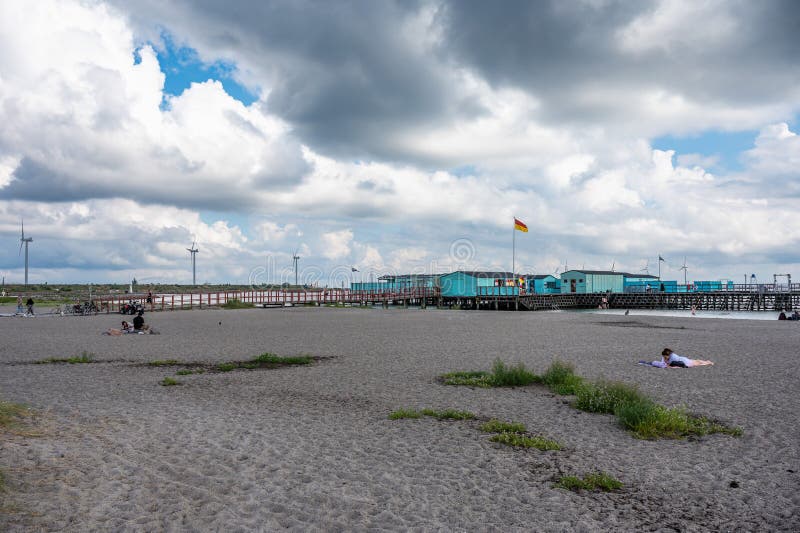 Copenhagen, Denmark - Panoramic View Over the Amagar Beach Editorial ...