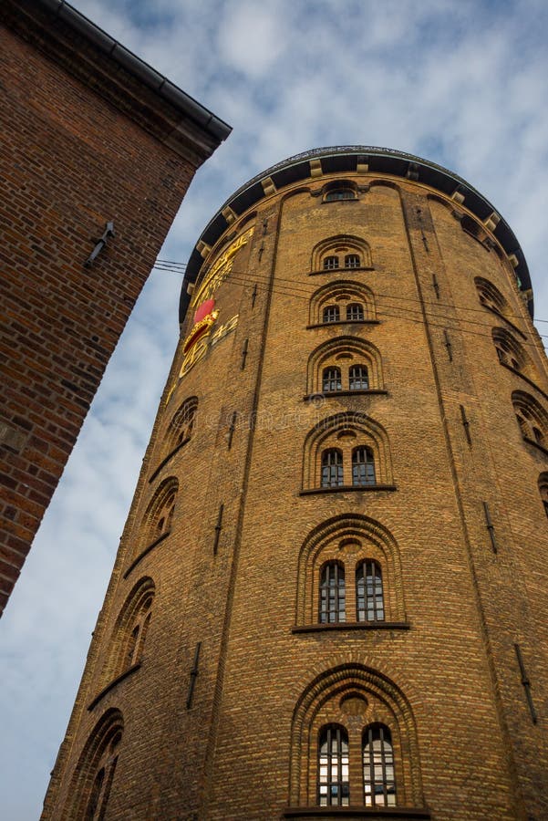 COPENHAGEN, DENMARK: Rundetaarn Tower - Former Observatory - in Central ...