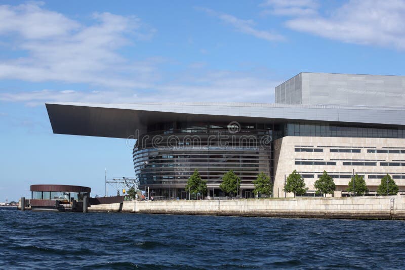 The Copenhagen Opera House in Denmark Editorial Photo - Image of ...