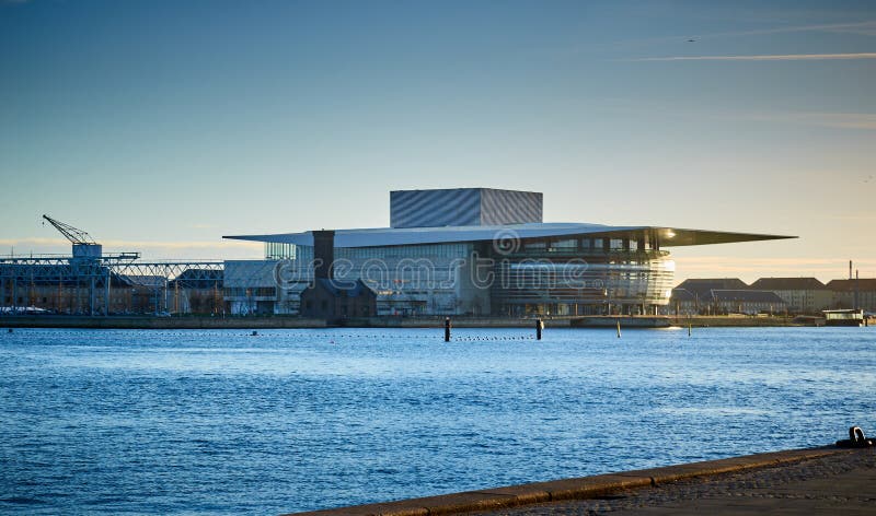 The Copenhagen Opera House, Denmark Editorial Stock Image - Image of ...