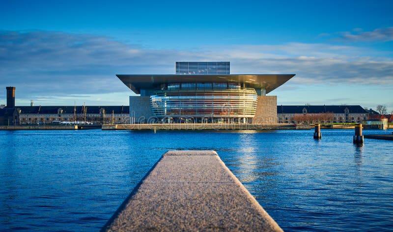 The Copenhagen Opera House, Denmark Editorial Photo - Image of capital ...