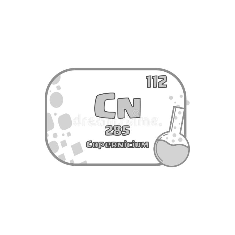 Copernicium Science Table Stock Illustrations – 144 Copernicium Science ...