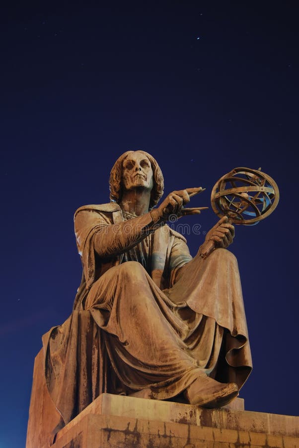 Copernicus stock photo. Image of nicolas, statue, kopernik - 2872896