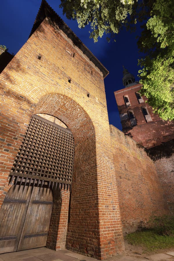 Copernicus Tower in Frombork Stock Photo - Image of cityscape, life ...