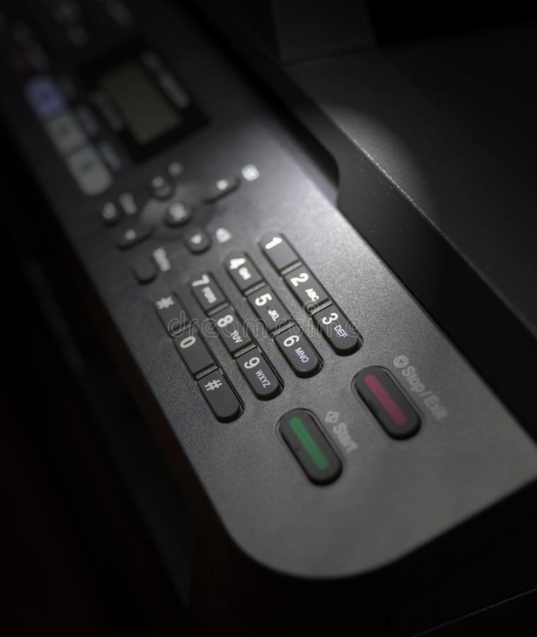 Copier Keypad 01 stock photo. Image of dramatic, keypad - 83665492