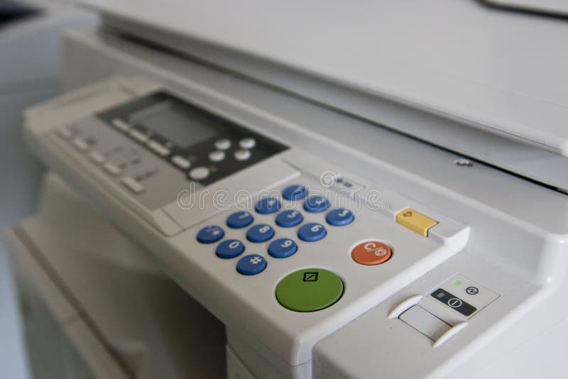 CMYK Ink Cartridges for Laser Copier Machine Stock Photo - Image of ...