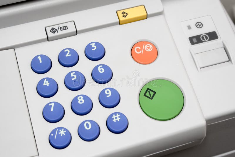 Copier User Interface stock image. Image of copiers, detail - 2013195