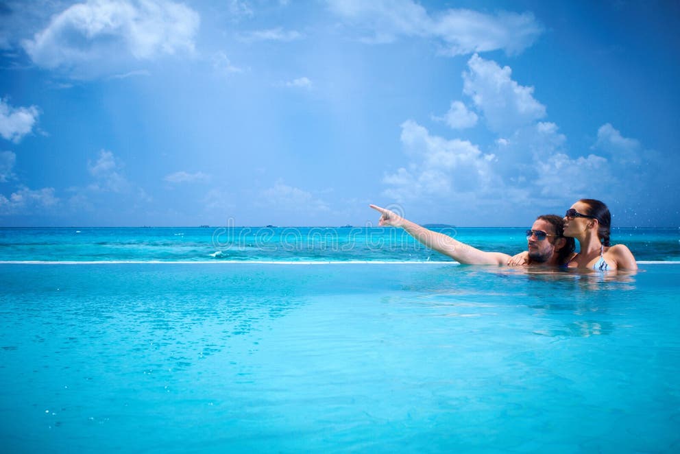 Copile at Maldives stock image. Image of bahamas, relax - 14046401