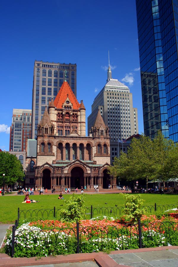 Copley Square, Boston editorial stock photo. Image of square - 1975328