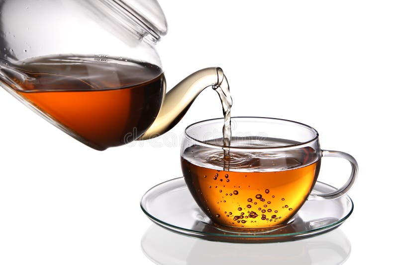 Copo do chá com teapot imagem de stock. Imagem de alternativa - 16195083