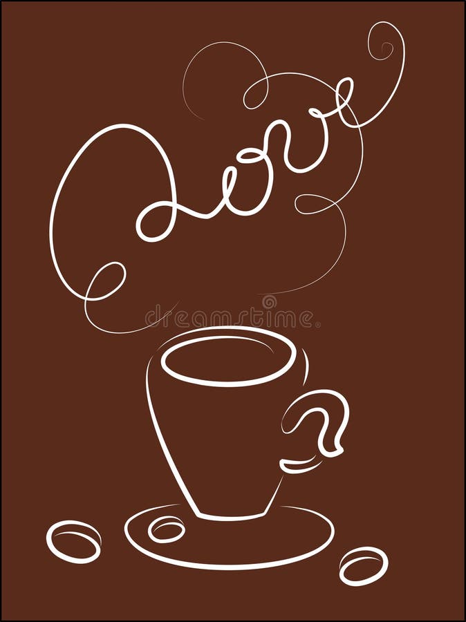 Copo do vetor ilustração do vetor. Ilustração de elemento - 10670220